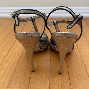 Call It Spring | Shoes | Call It Spring Gold Glitter High Heel Sandals ...